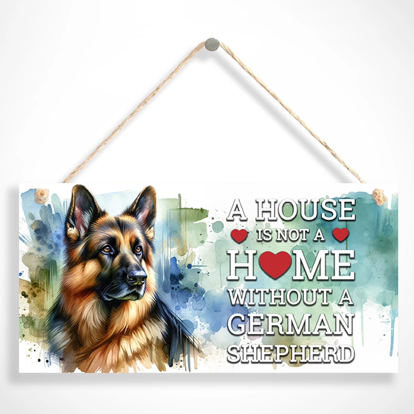 German Shepherd-Pet Sign for the German Shepherd